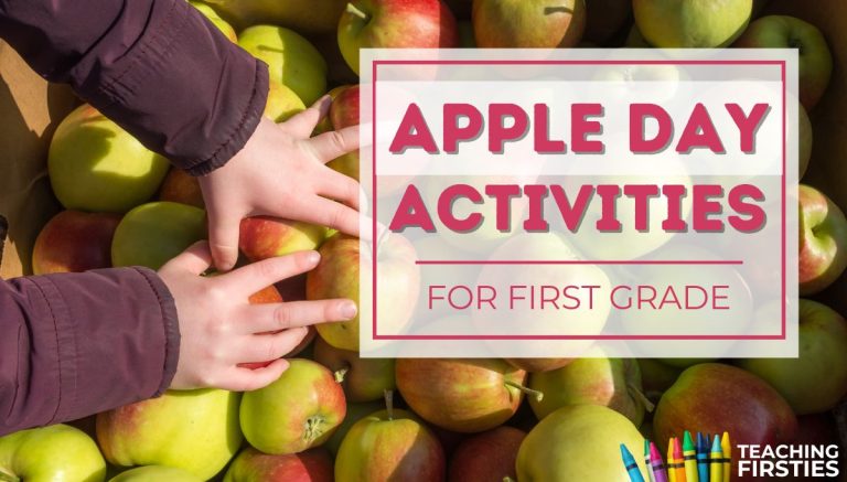 First Grade Apple Day Activities For Writing, Science, And Reading ...