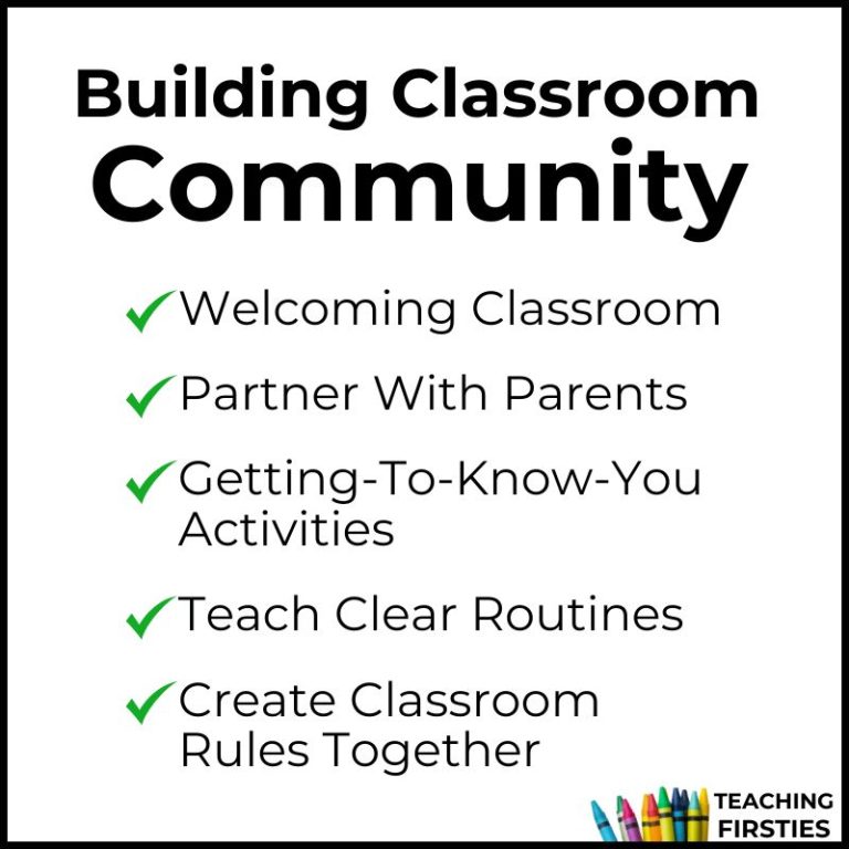 5 Strategies for Building a Classroom Community That Lasts All Year ...