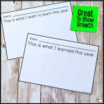 First Grade Time Capsule Activity That Shows Student Growth from Day ...
