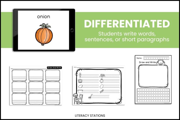 Stone Soup Activities for 1st Grade Writing Centers - Teaching Firsties