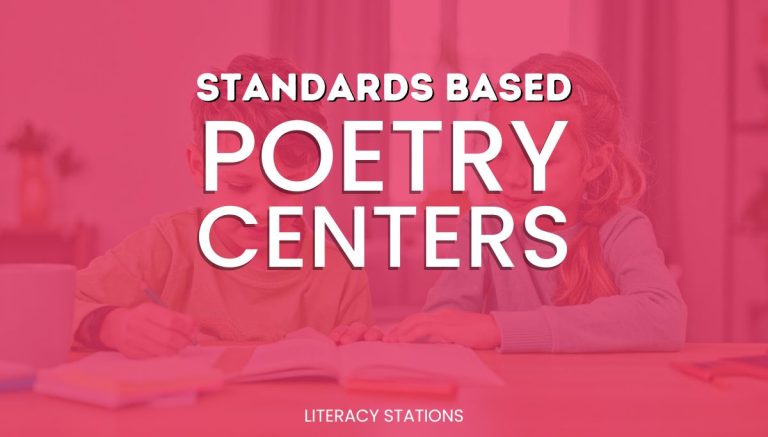 Standards Based Poetry Centers That Strengthen Fluency and Phonological ...