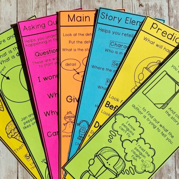 17 Free Reading Bookmarks To Use In Your Literacy Centers