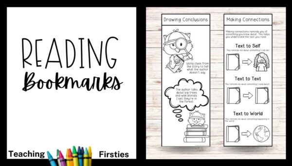 17 Free Reading Bookmarks To Use In Your Literacy Centers