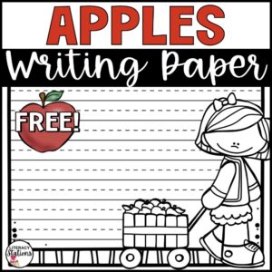 Easy Apple Writing Ideas For First Grade (Includes Free Apple Themed ...